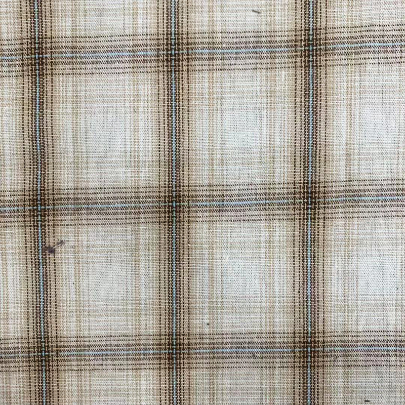 Cotton Plaid - Beige